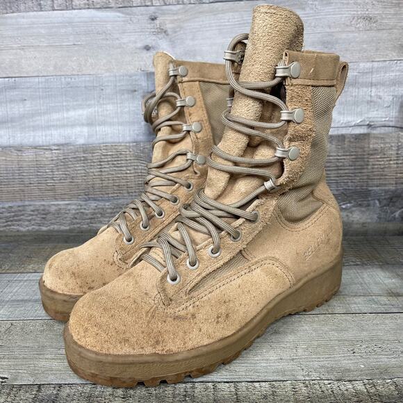 Belleville | Shoes | Belleville Boots Mens Size 35xw Tan Military 79v ...